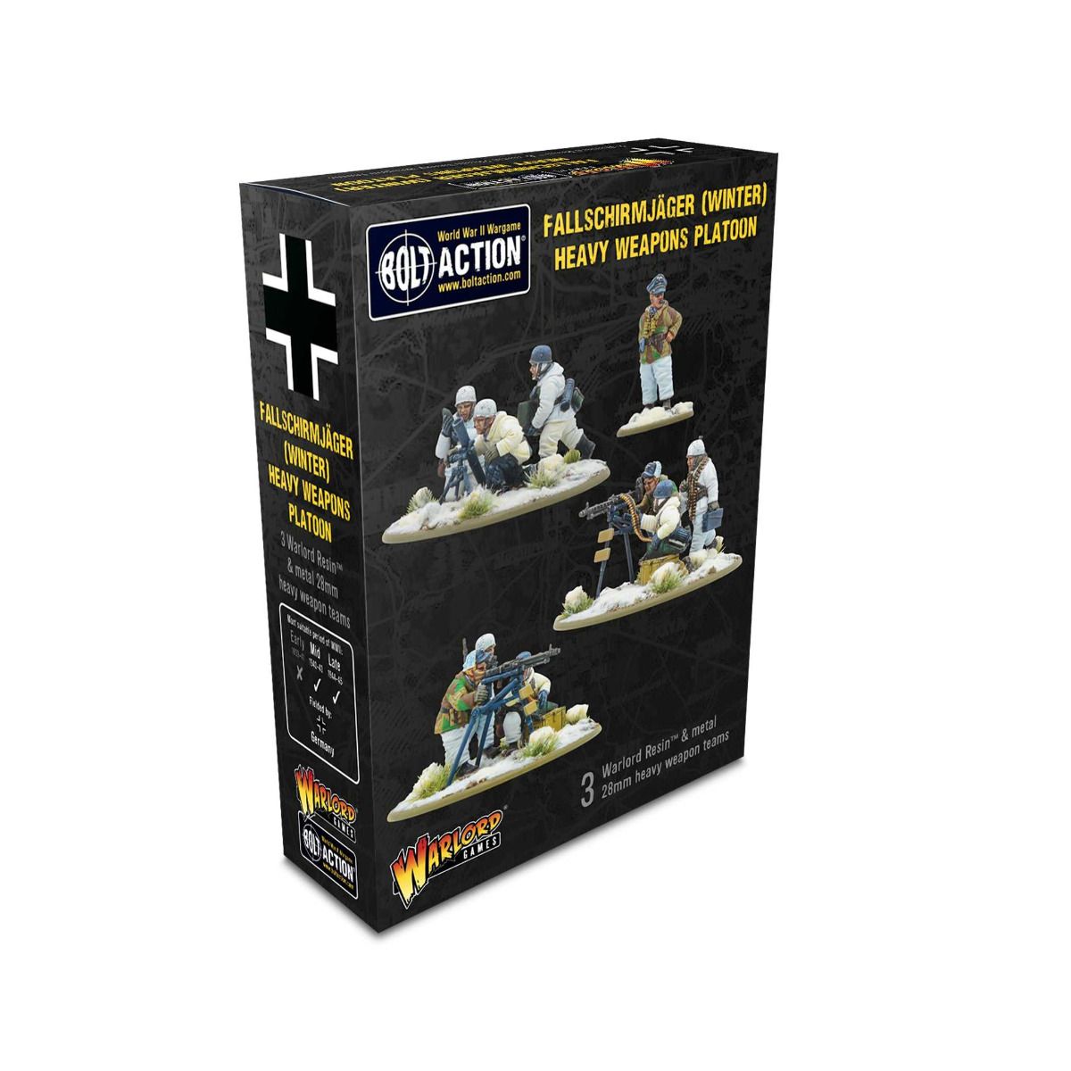 Fallschirmjäger (Winter) Heavy Weapons Team till Bolt Action | Mad ...
