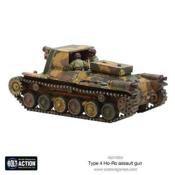 Type 4 Ho-Ro Assault Gun till Bolt Action | Mad Wizard Games
