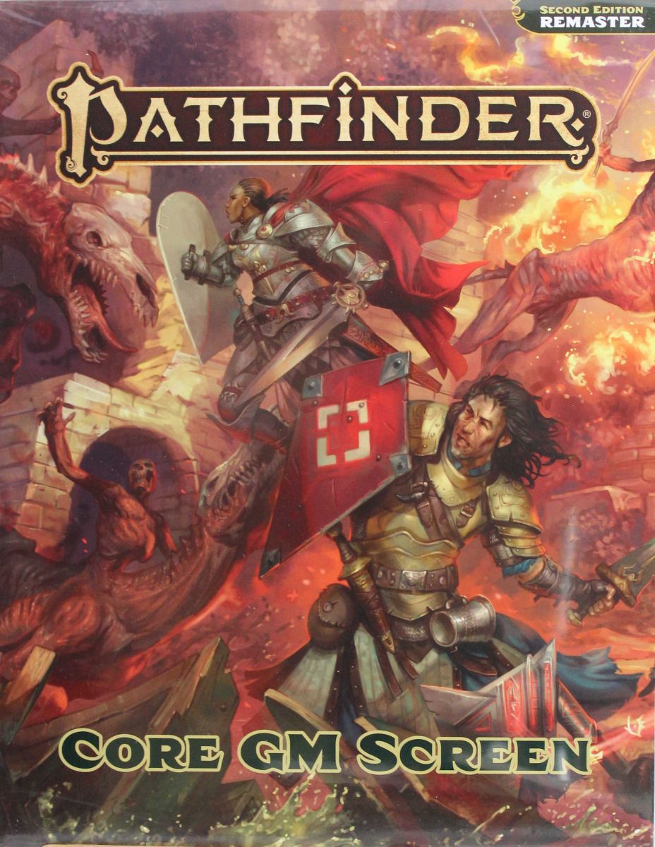 Core GM Screen till Pathfinder | Mad Wizard Games