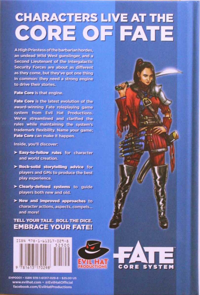 Fate Core System från Evil Hat Productions | Mad Wizard Games