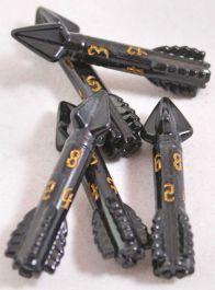 The Rogue 5st T8 Crossbow Bolt NightShade | Mad Wizard Games