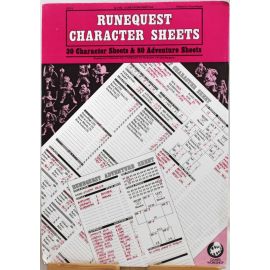 Character Sheets till RuneQuest | Mad Wizard Games