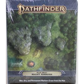 Flip-Mat: Night Ambush till Pathfinder | Mad Wizard Games